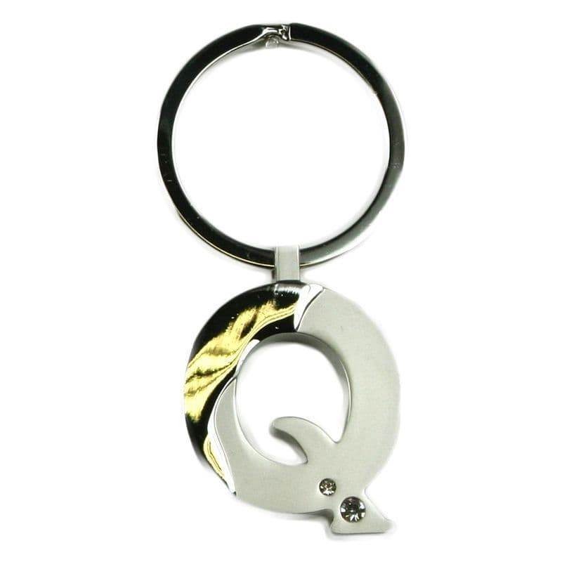 Chunky Letter Key Ring Letter Q – Argyll Engraving