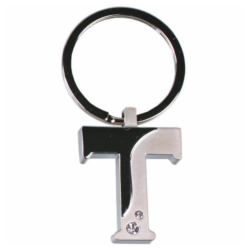 Chunky Letter Key Ring Letter T – Argyll Engraving